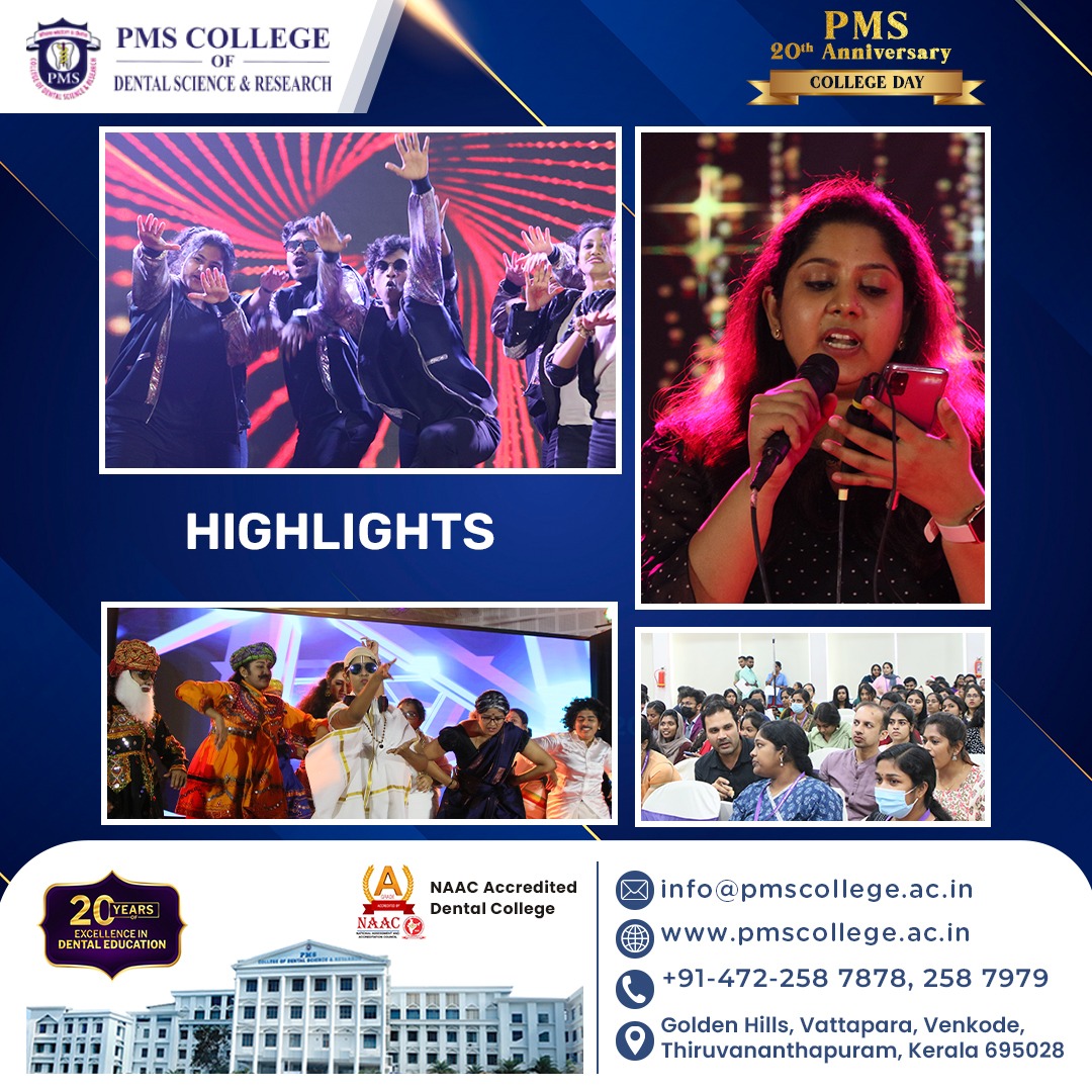 College Day Celebration - PMS 20th Anniversary - PMS Dental College