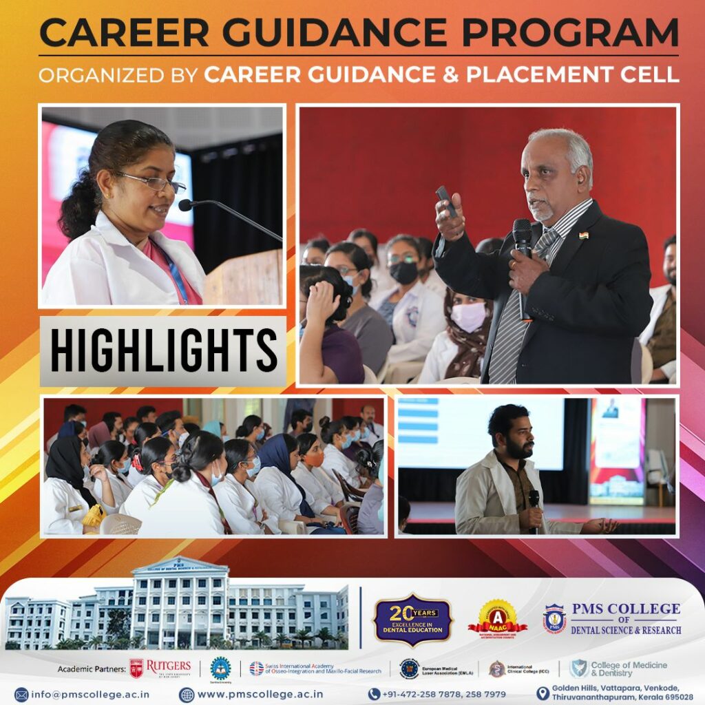 Career Guidance Program - PMS Dental College