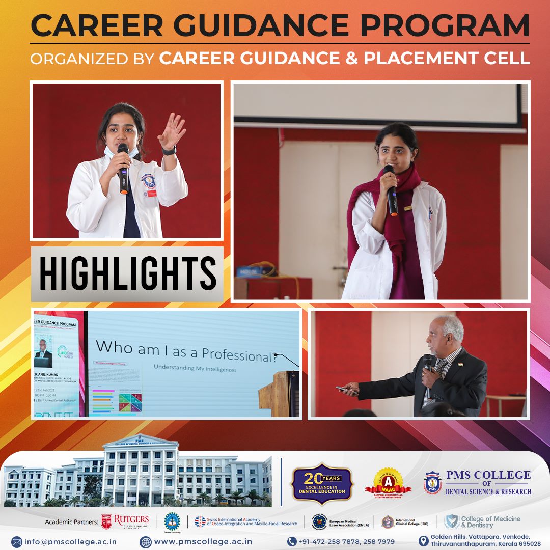 Career Guidance Program - PMS Dental College