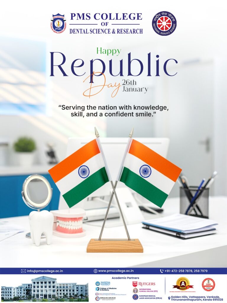 Happy Republic Day - PMS Dental College